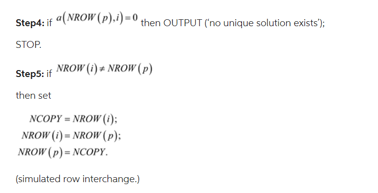 Solved Find the row interchanges that are required to solve | Chegg.com
