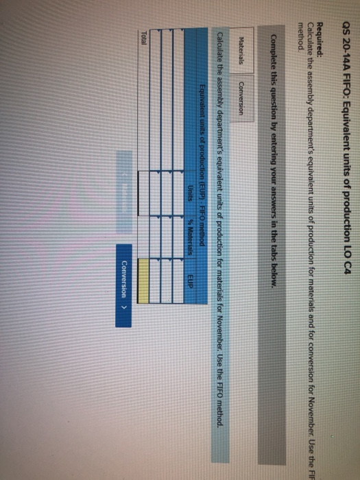 Solved Use the following information for the Quick Study | Chegg.com