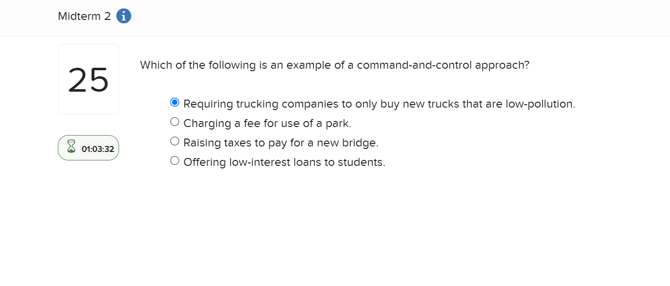 Solved Which of the following is an example of a | Chegg.com