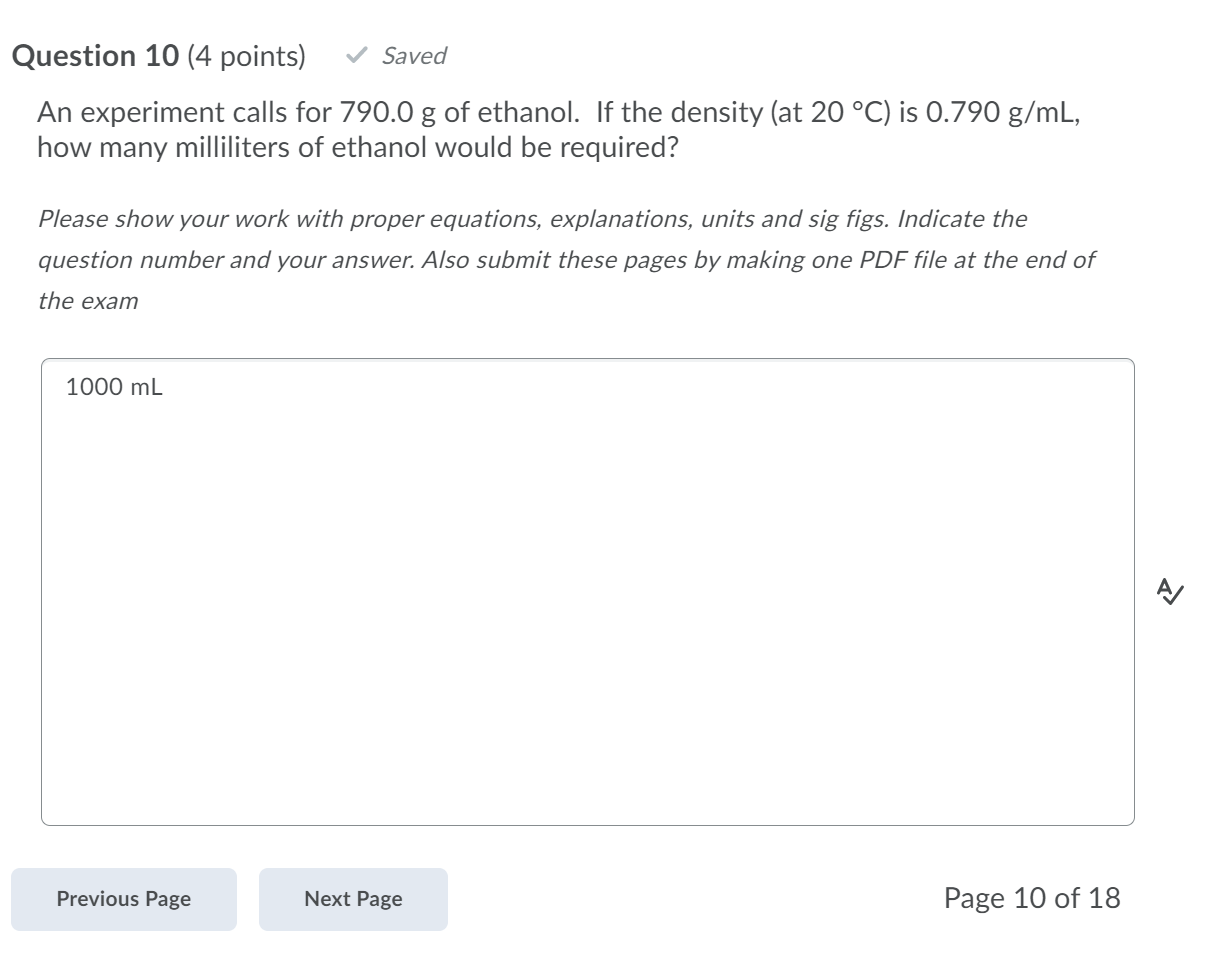 Solved Question 10 (4 points) Saved An experiment calls | Chegg.com