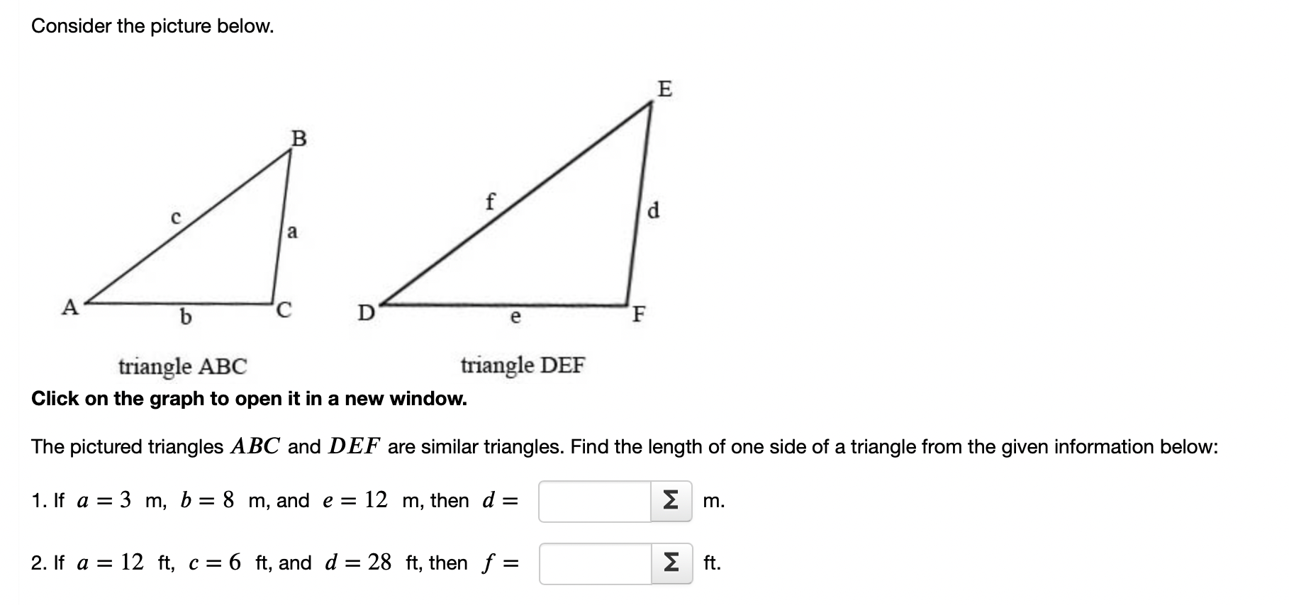 Solved Consider the picture below. Cilck on the graph to | Chegg.com