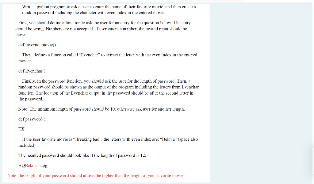 Solved Please help writing code in python. This is | Chegg.com