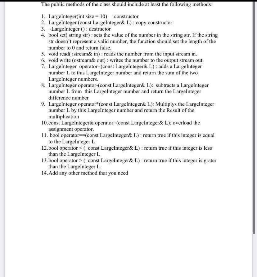 Solved Objective: To leam how to use C++ classes and object | Chegg.com