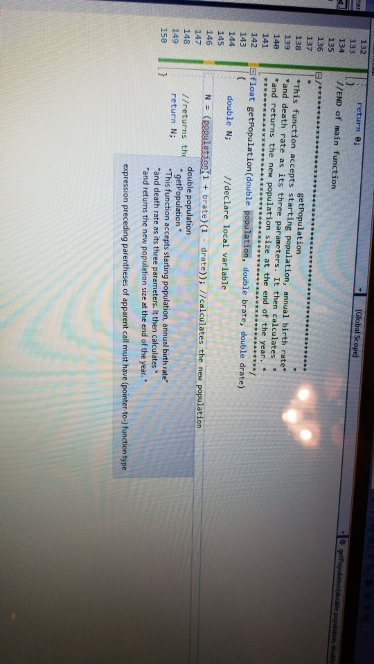 Solved never encountered this before, what does this error | Chegg.com