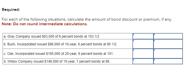 Solved Required:For each of ﻿the following situations, | Chegg.com