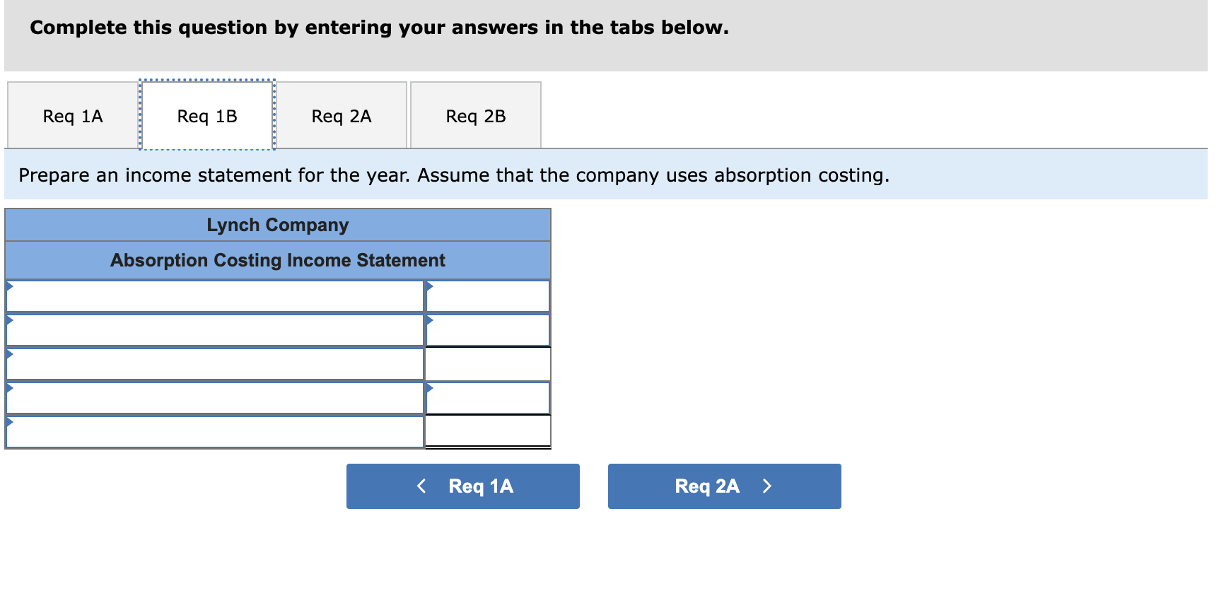 Solved Exercise 6-6 (Algo) Variable and Absorption Costing | Chegg.com