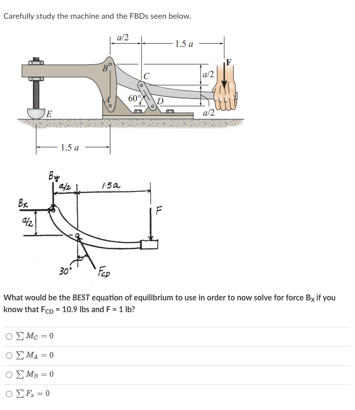 Solved Carefully study the machine and the FBDs seen below. | Chegg.com