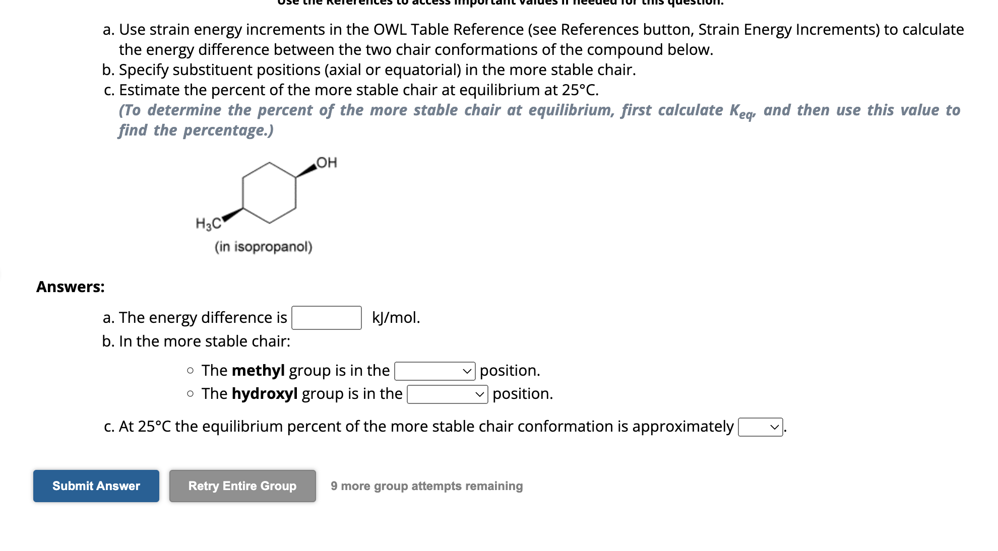 Solved Use Strain Energy Increments In The Owl Table