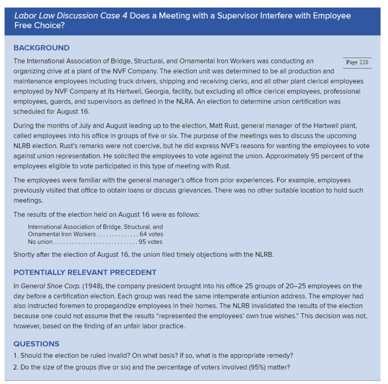 Solved Needing help answering 2 questions from the reading: | Chegg.com