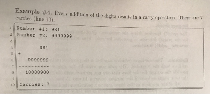 Solved Primary arithmetic. Write a program (called q that | Chegg.com
