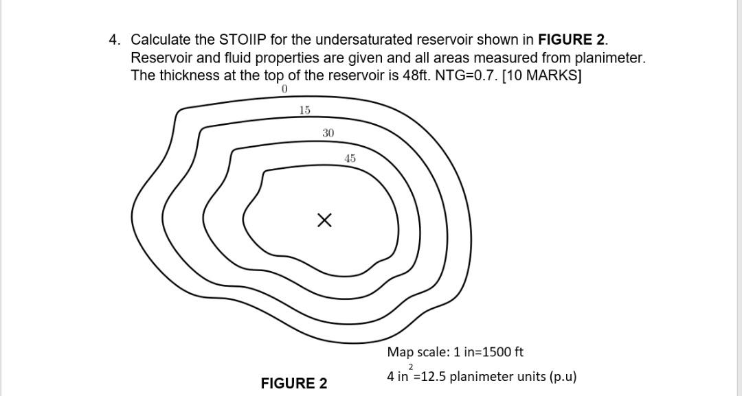 Solved 4. Calculate the STONIP for the undersaturated | Chegg.com