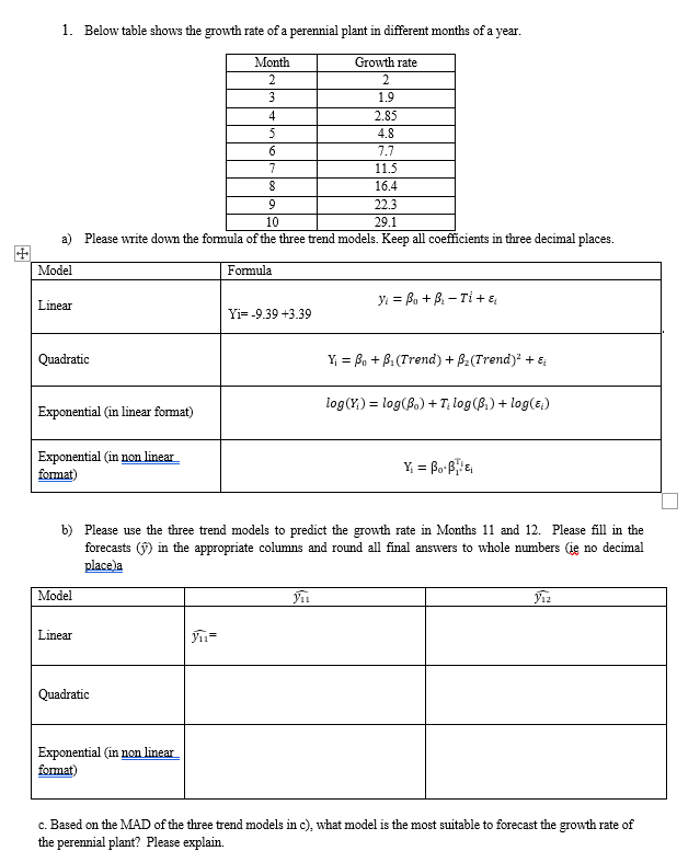Please help me sovle it and also show how to | Chegg.com