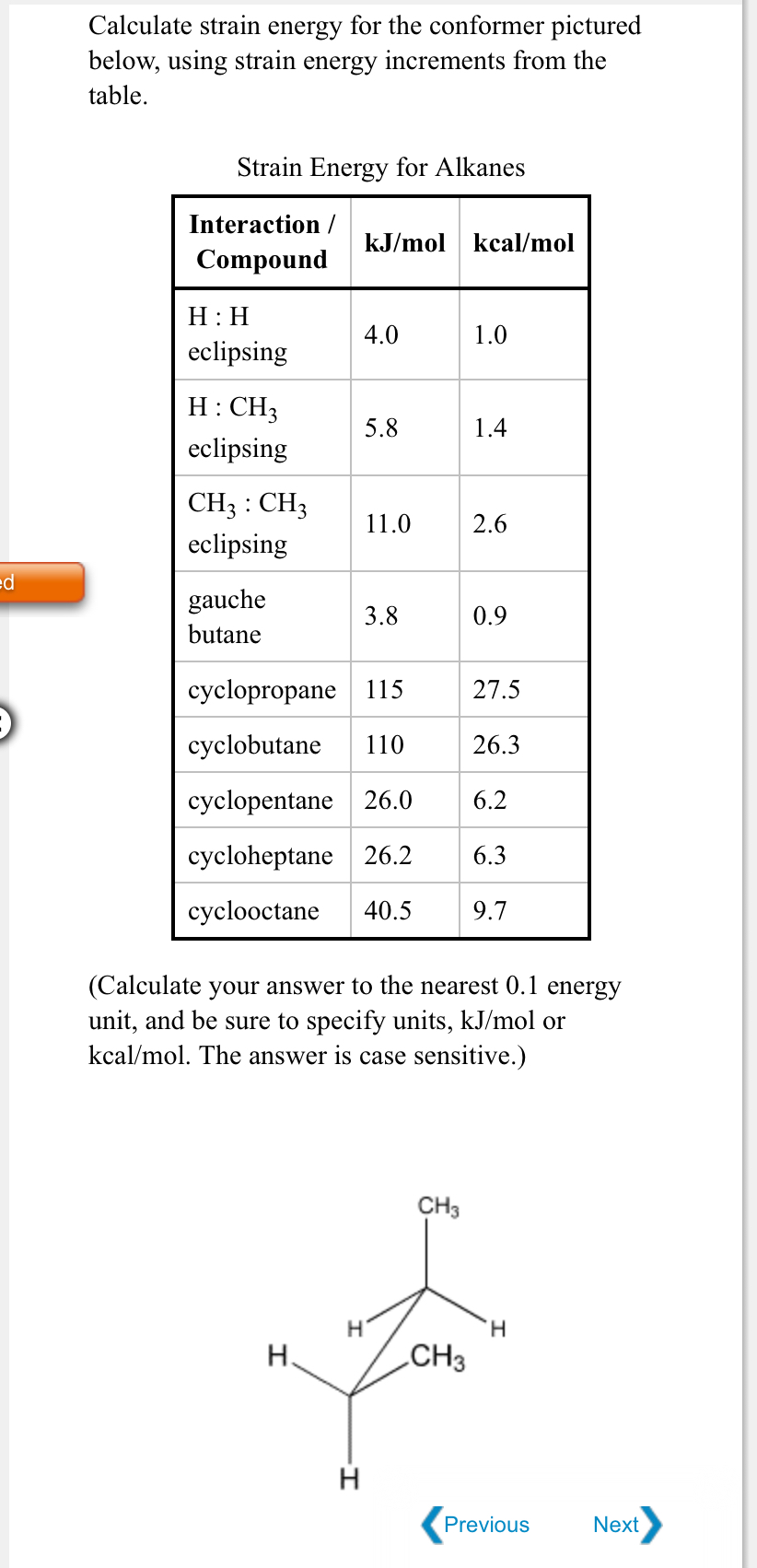 Solved [Review Topics] [References] Calculate strain energy | Chegg.com