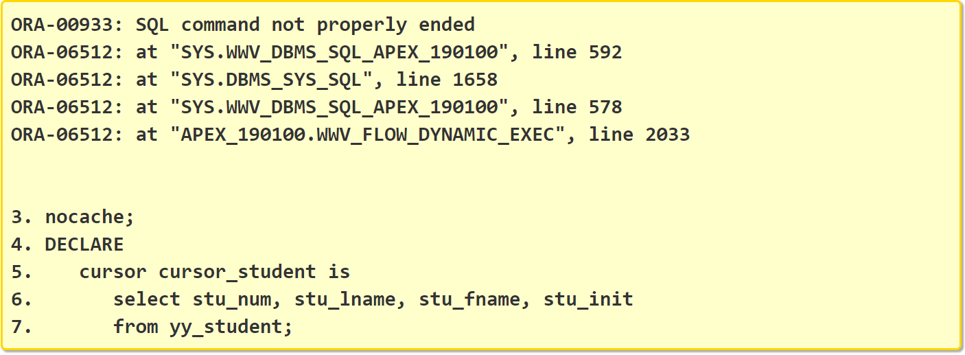 Write a PL/SQL program to insert a new student into | Chegg.com