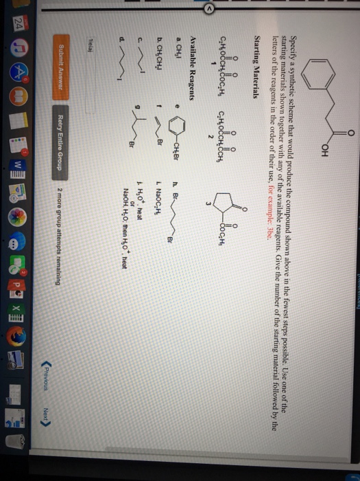 Solved Specify a synthetic scheme that would produce the | Chegg.com Solved Specify a synthetic scheme that would produce the | Chegg.com