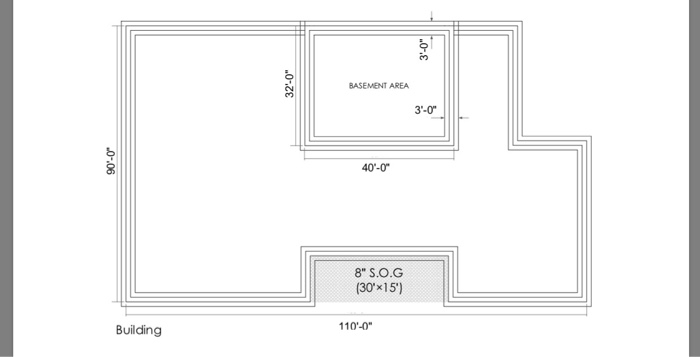 Solved 1. Estimate the formwork (in SFCA) needed for the | Chegg.com