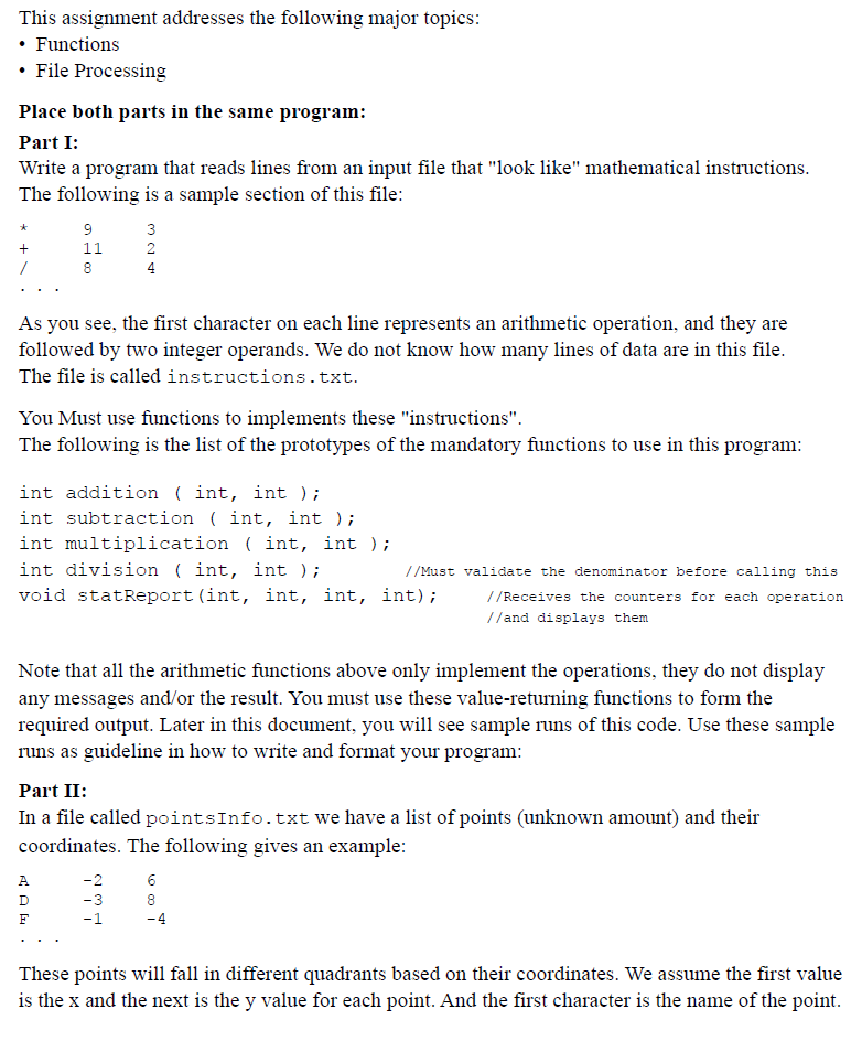 Solved This assignment addresses the following major topics: | Chegg.com