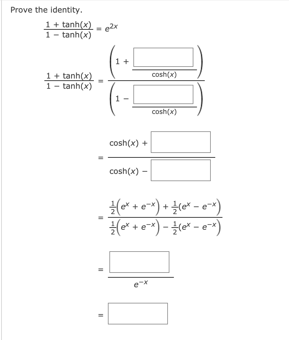 Solved Prove the identity. | Chegg.com