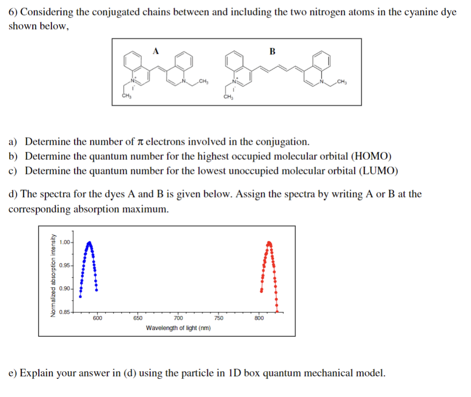 Solved 1) ﻿How do you define conjugated dyes?2) ﻿What | Chegg.com