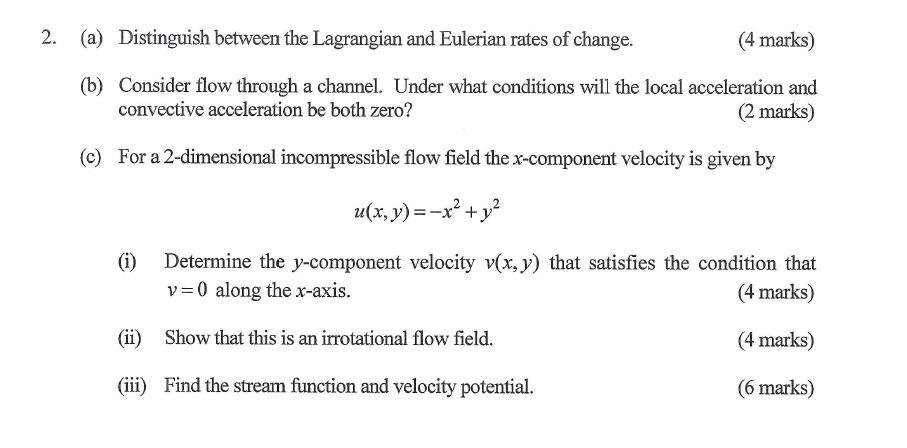 Solved 2. (a) Distinguish between the Lagrangian and | Chegg.com