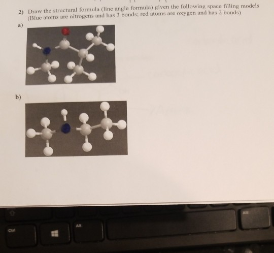 Solved 2) Draw the structural formula (line angle formula) | Chegg.com