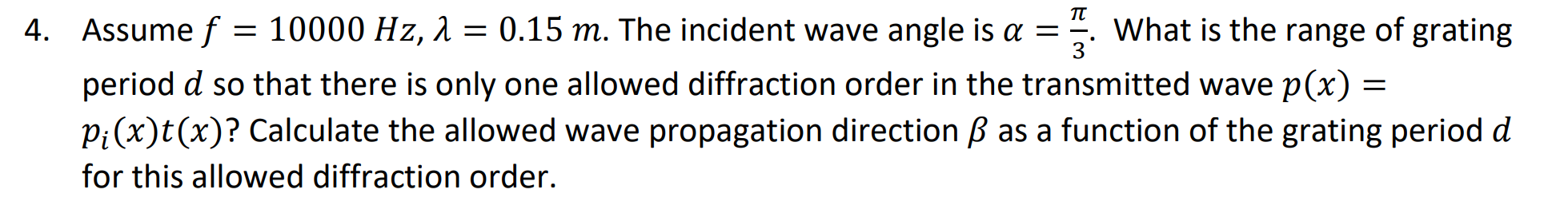 A binary phase grating is shown in Fig. 1. The | Chegg.com