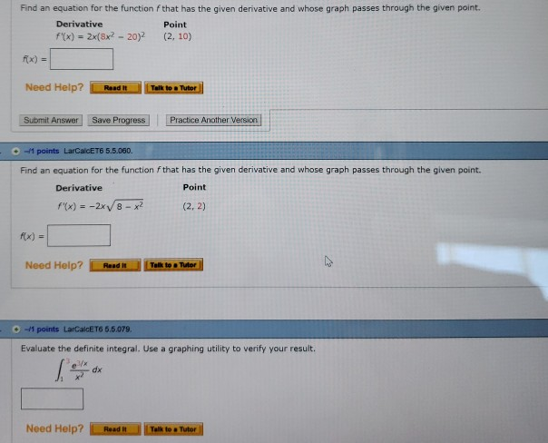 Solved Find an equation for the function fthat has the given | Chegg.com