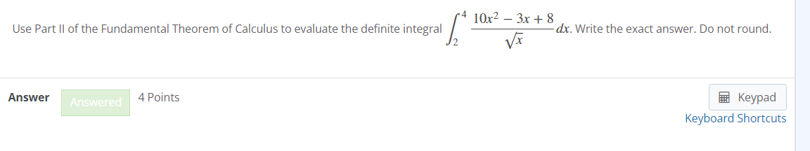 Solved Use Part II of the Fundamental Theorem of Calculus to | Chegg.com