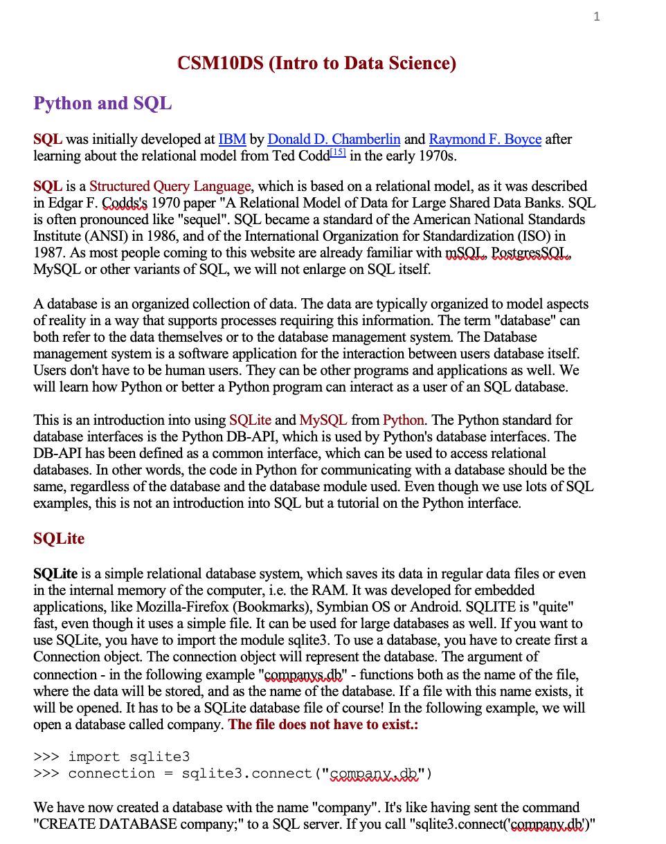 Solved Week 15 Hw Create Your Own Database 1 Create Your Chegg