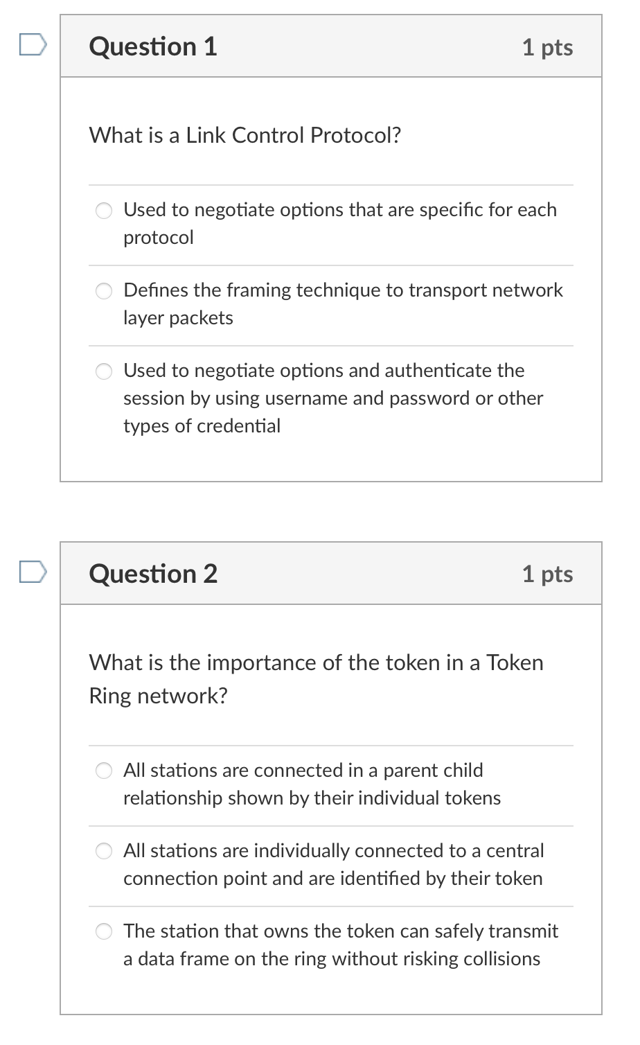 Solved Please answer both questions. 1. What is a Link | Chegg.com