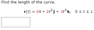 Solved At what points does the curve r(t) = ti + (6t - t?) k | Chegg.com