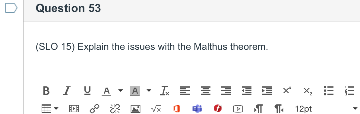 Solved Question 53 (SLO 15) Explain the issues with the | Chegg.com