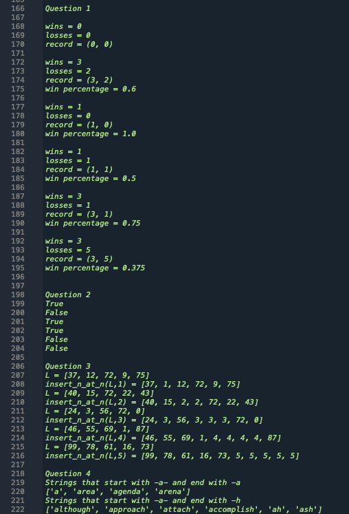 Solved 1. (General Python, 10 points) The class Team_record | Chegg.com