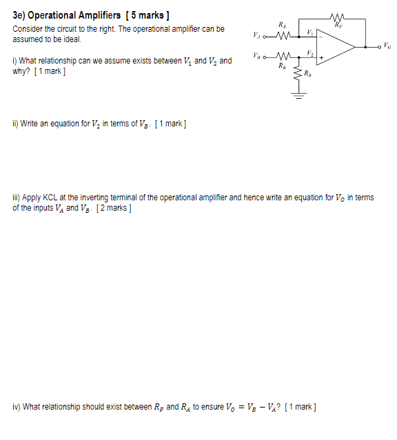 Solved Question 3. Electronics [20 marks] 3a) FET Amplifiers | Chegg.com