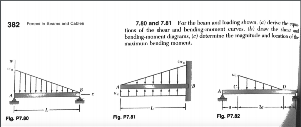 Solved 7.80 and 7.81 For the beam and loading shown. (a) | Chegg.com