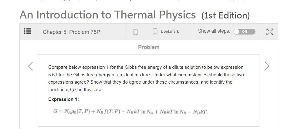 Solved An Introduction to Thermal Physics (1st Edition) | Chegg.com