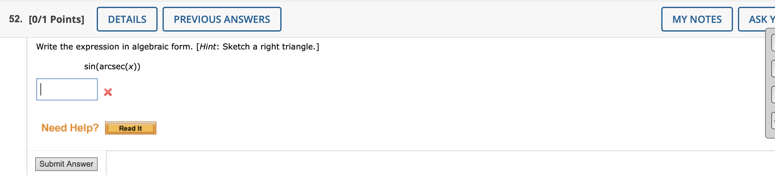 Solved Write the expression in algebraic form. [Hint: Sketch | Chegg.com