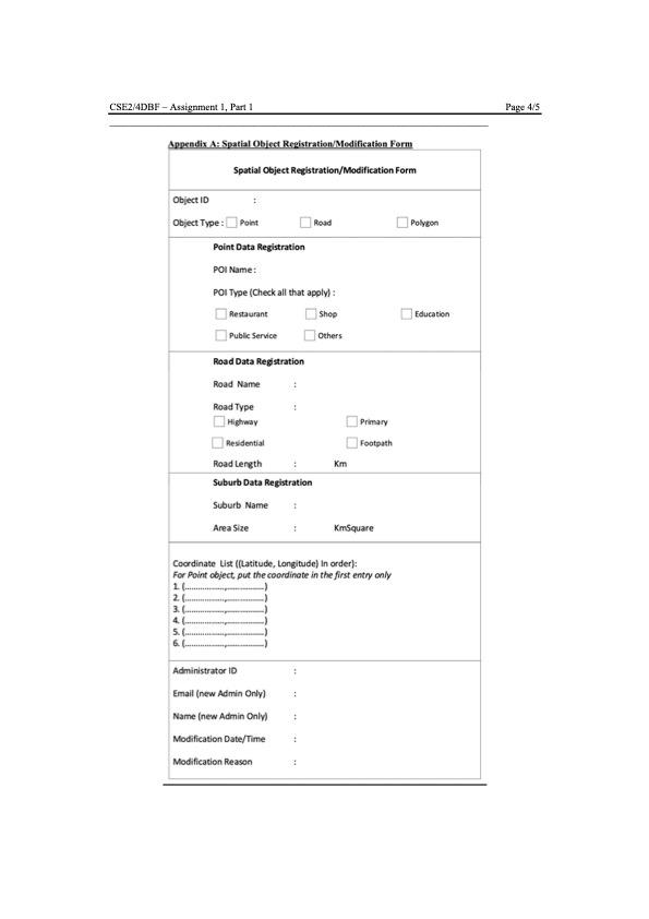 Solved Appendix C: Submission Form Trajectory | Chegg.com