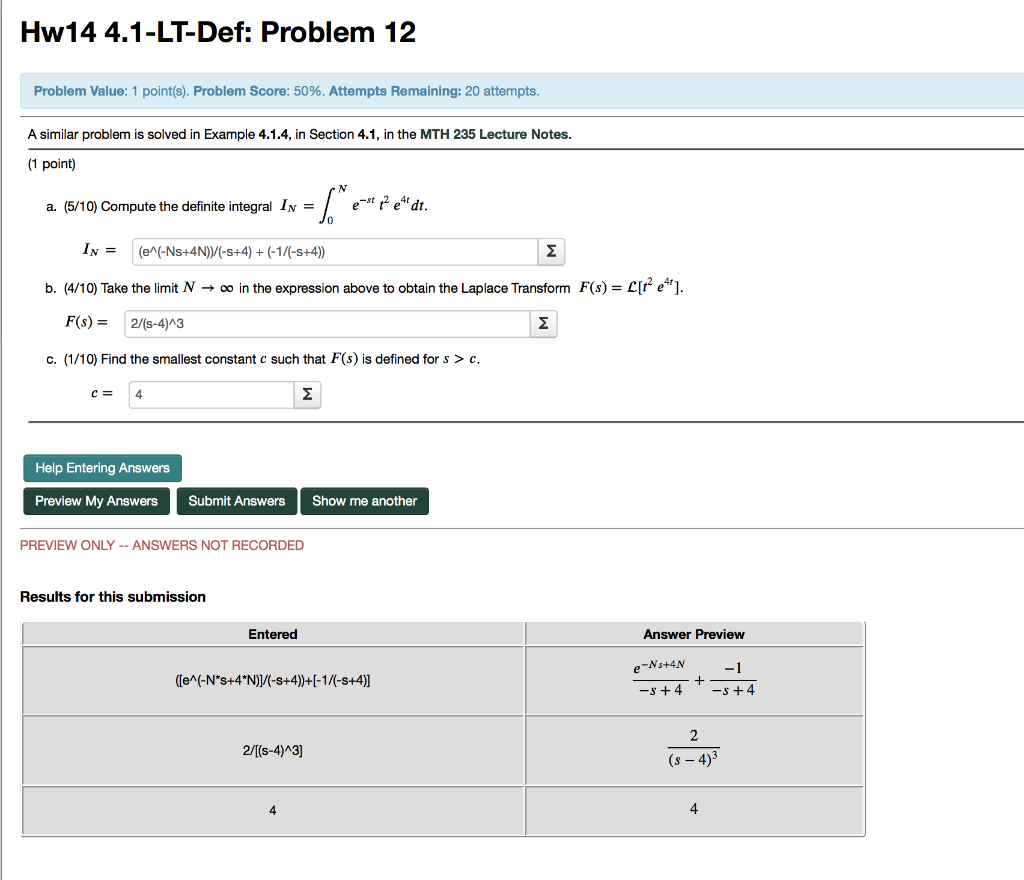 Solved Hw14 4.1-LT-Def: Problem 12 Problem Value: 1 | Chegg.com