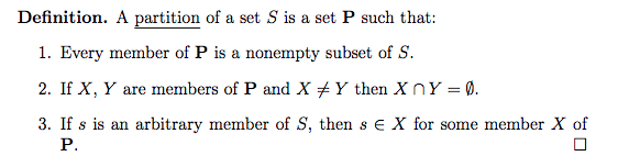 Solved Use the definition of partition to prove the theorem | Chegg.com
