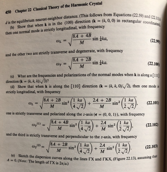 l tho lormal modes are degenerate, then any vector | Chegg.com