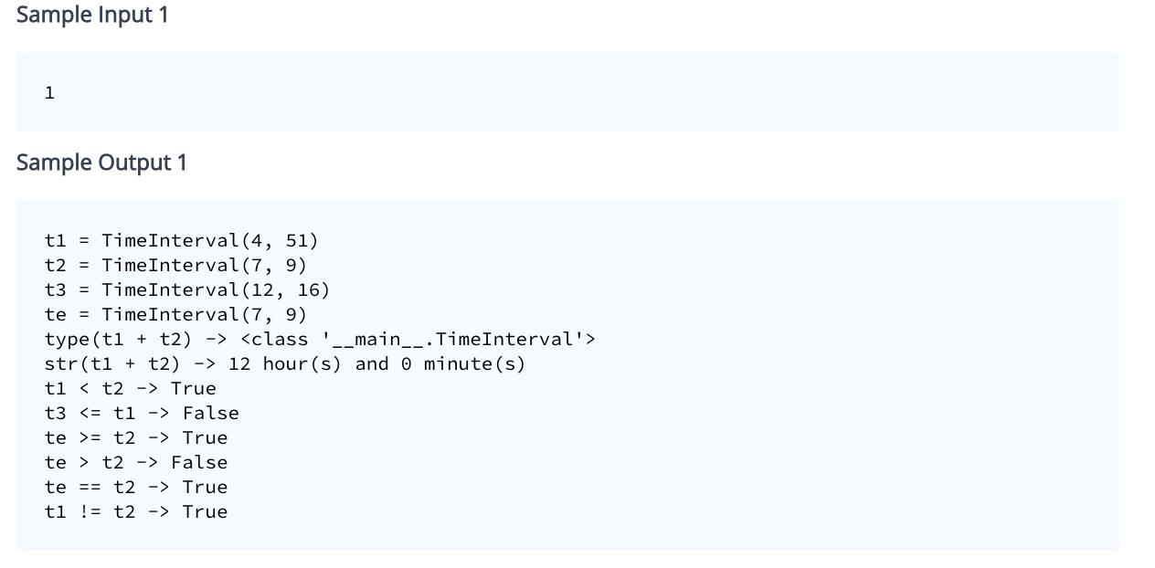 Solved properties: hours and minutes, both private int | Chegg.com