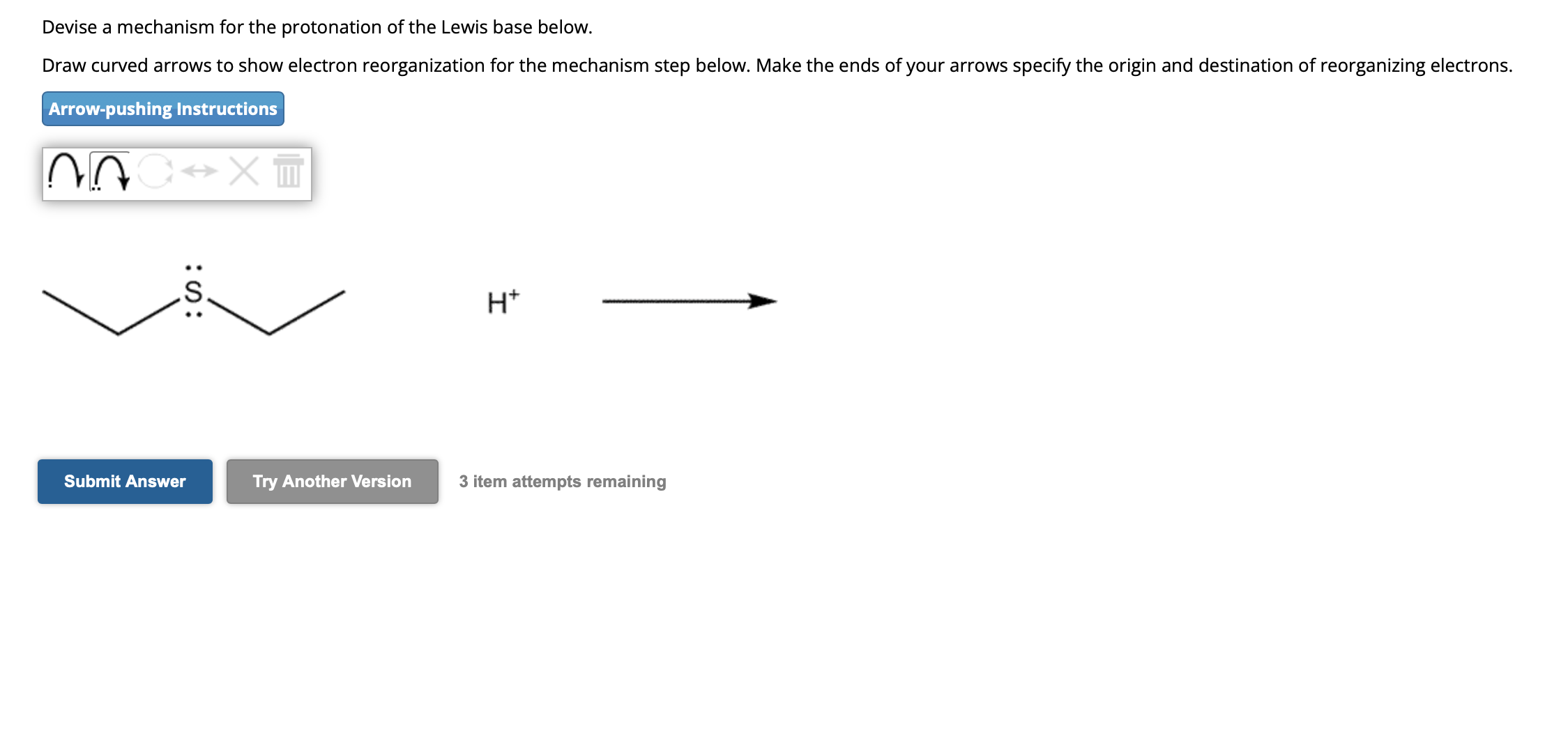 Solved Devise a mechanism for the protonation of the Lewis | Chegg.com