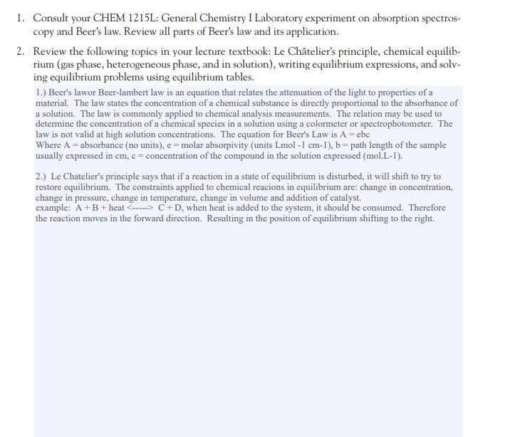 Solved Make an ICE (initial, change, equilibrium) table for | Chegg.com