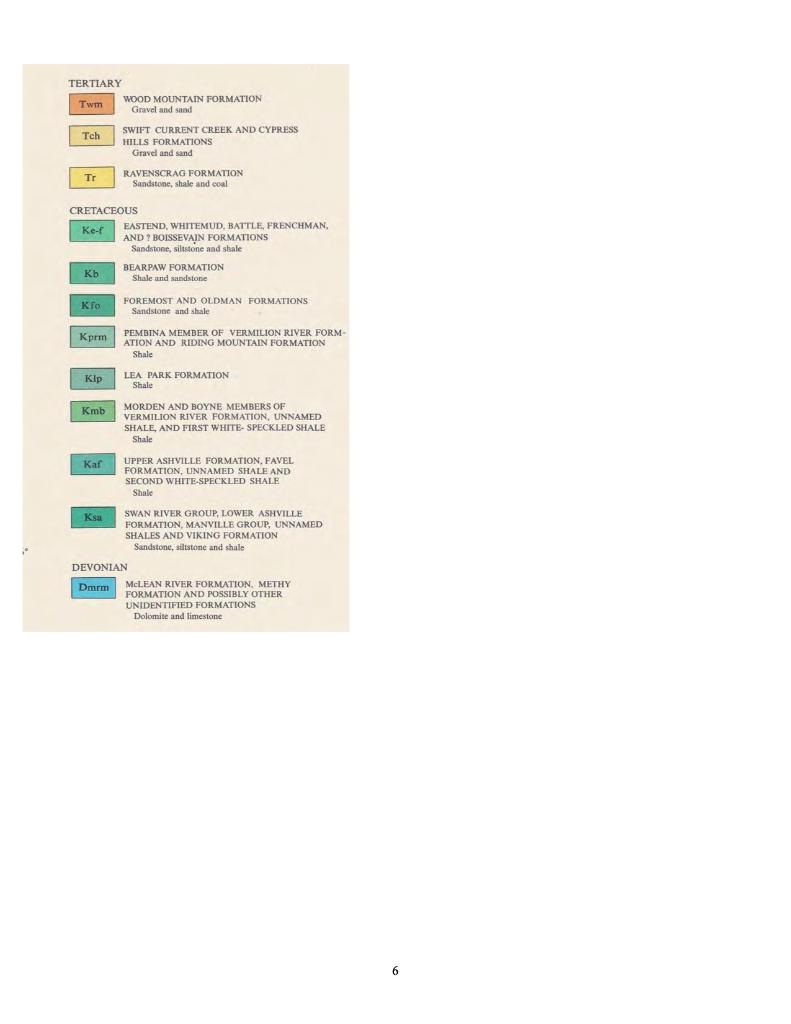 Question 5: Using the attached bedrock geology map | Chegg.com