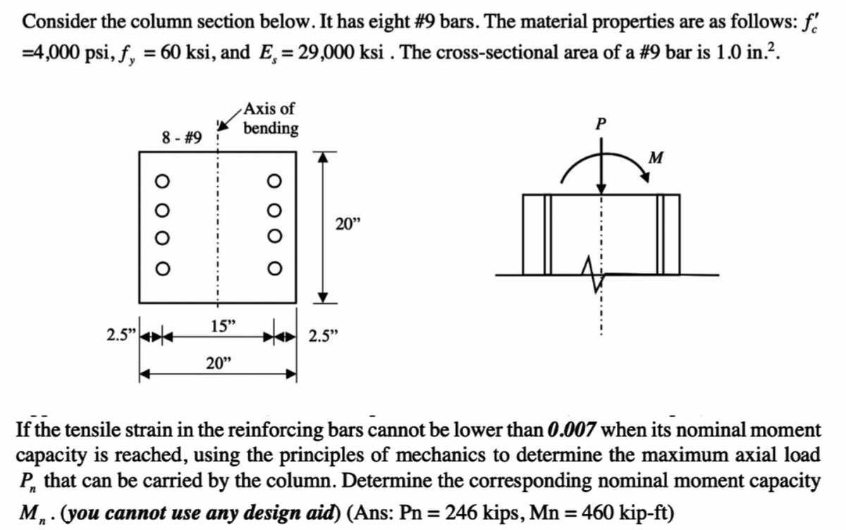 Solved SOLVE USING STRESS STRAIN CALCULATION AND PROVIDE A | Chegg.com
