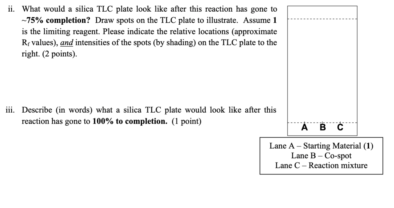Solved 3. Prelab Exercise Questions: (20 points) a. TLC is | Chegg.com