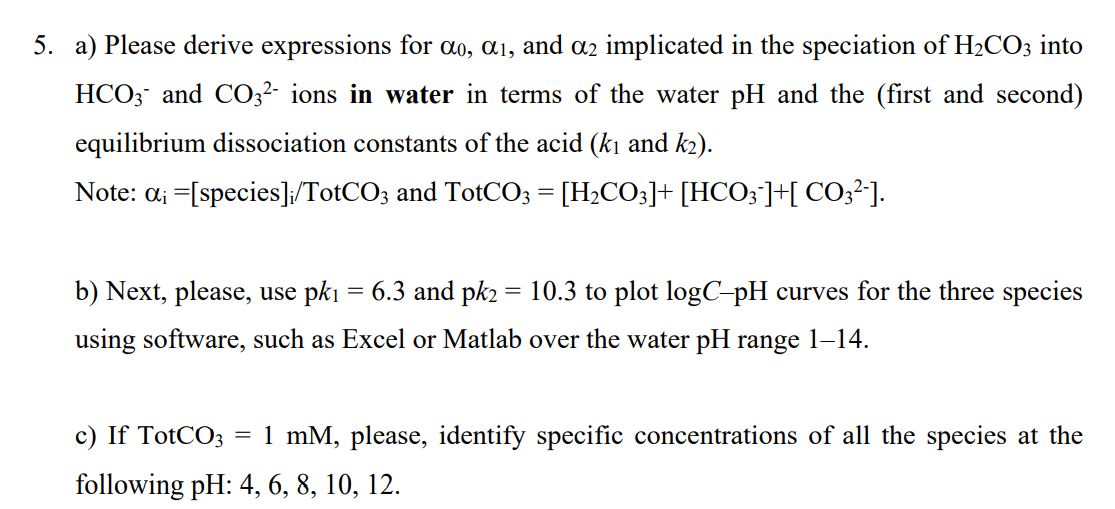 Solved 5. a) Please derive expressions for α0,α1, and α2 | Chegg.com