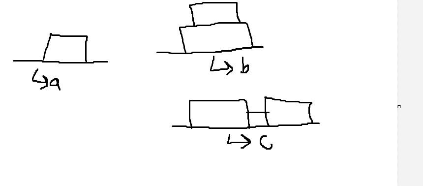Solved There are three diagrams representing three systems. | Chegg.com
