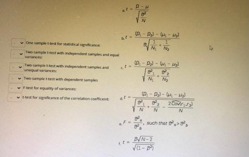 Solved -- 12/2 bta One sample t-test for statistical | Chegg.com